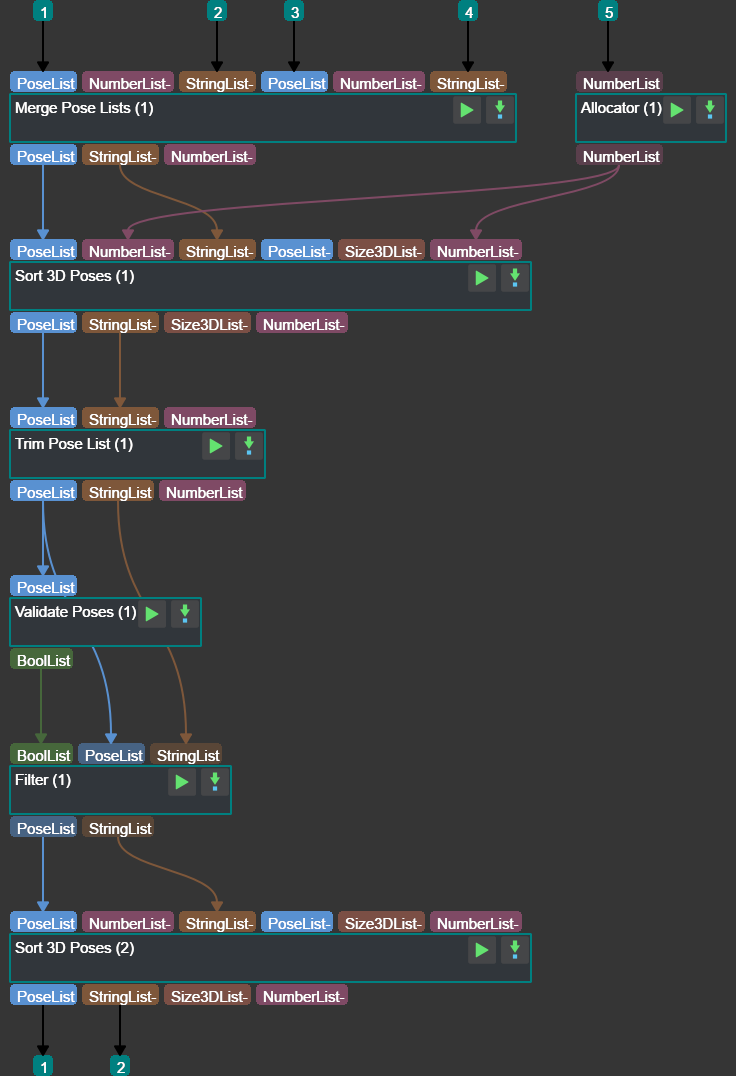 Pick Points Filtering and Sorting — Software Suite documentation