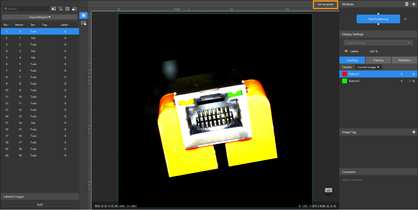 Use the Fast Positioning Module